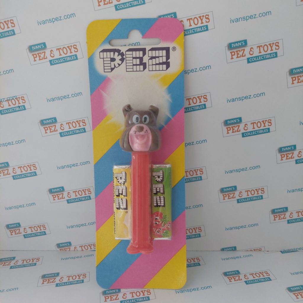 Spike - PEZ - MOC Striped card - PEZ